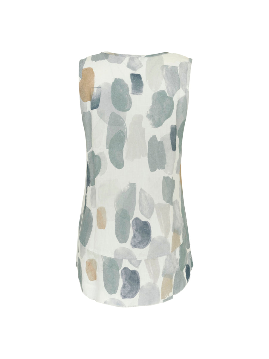 Brush Strokes Hi Lo Tank | The Clothes Tree